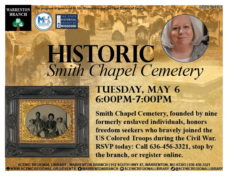 Bringing the story alive – Smith Chapel Cemetery